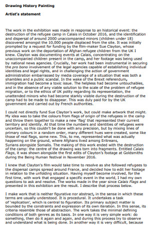 32+ FREE Artist Statement Samples to Download