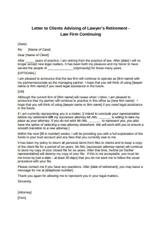 21+ FREE Retirement Announcement Letter and Emails Samples to Download