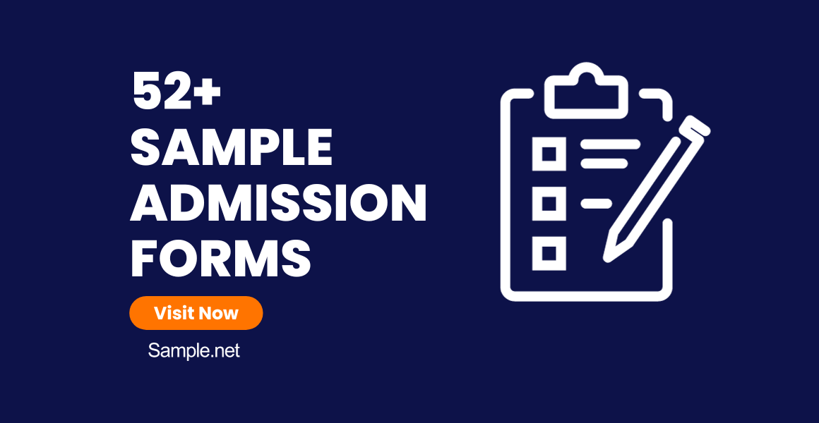 52+ SAMPLE Admission Forms in PDF | MS Word | MS Word |Google Docs