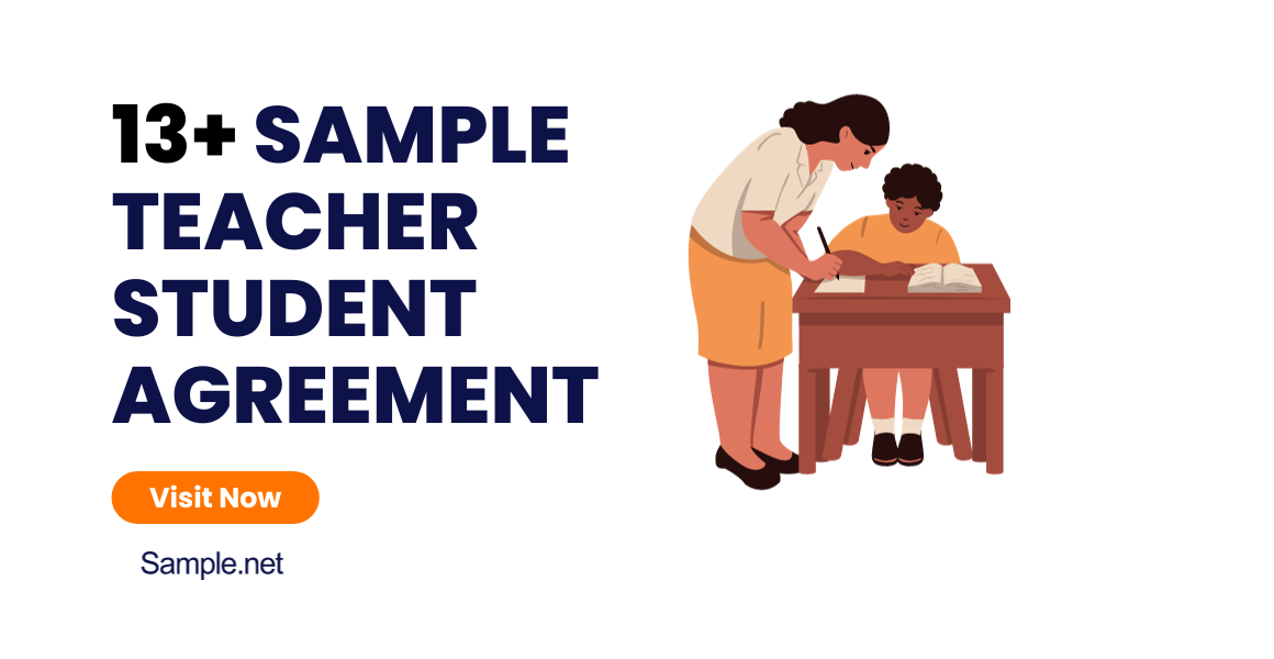 3+ SAMPLE Teacher Student Agreement in PDF