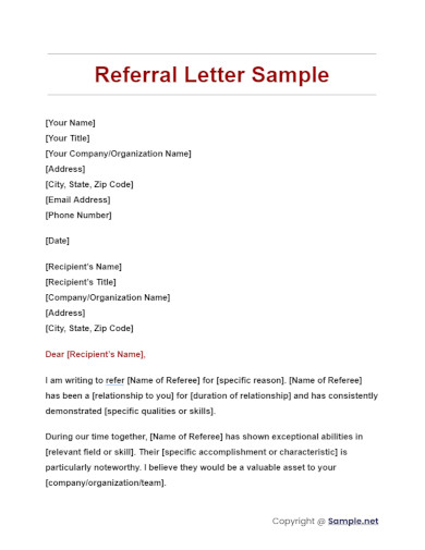 Nhs Gp Referral Letter Template Infoupdate